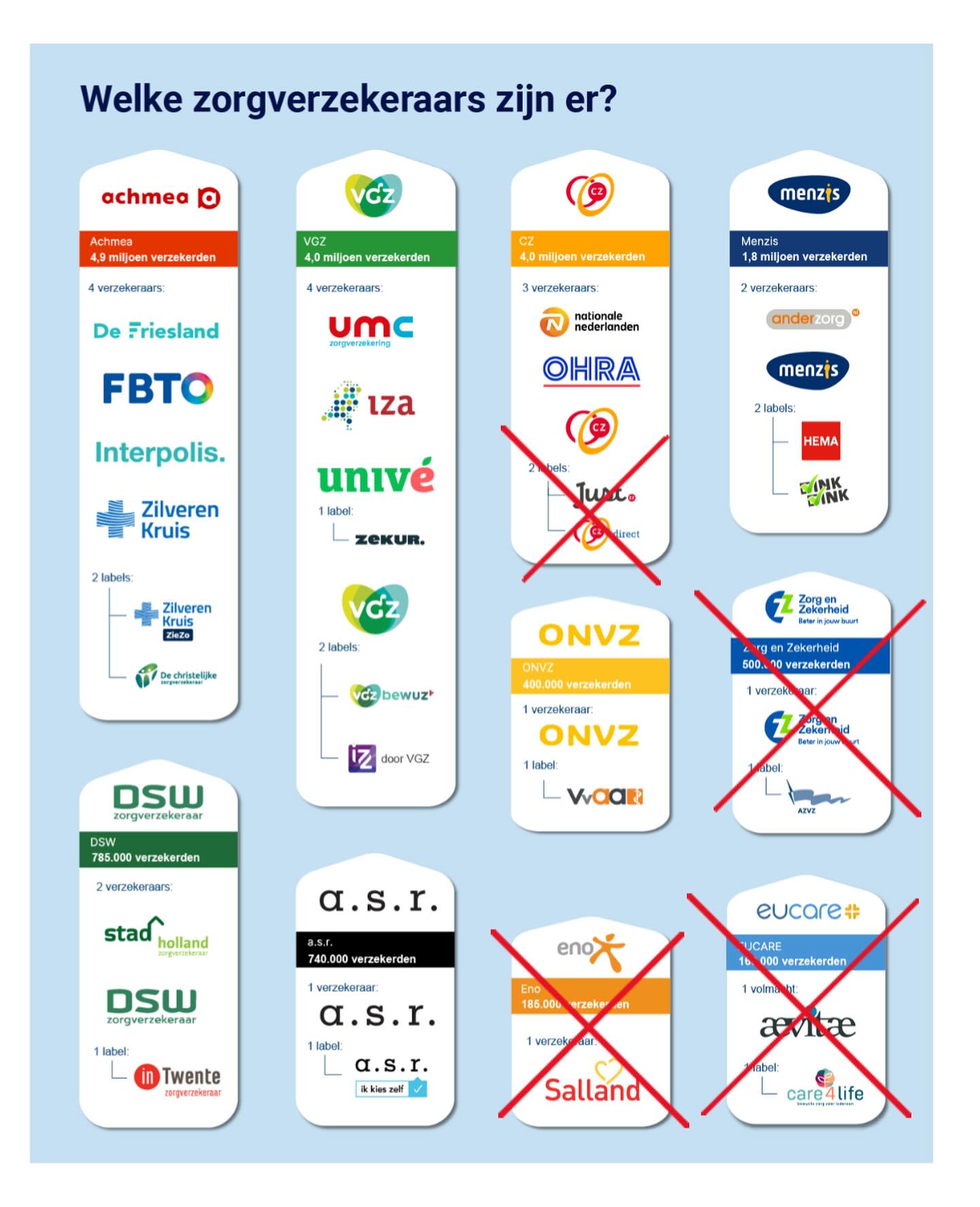 Zorgverzekeraars 2024 – Fysi-co, praktijk voor fysiotherapie Wijchen